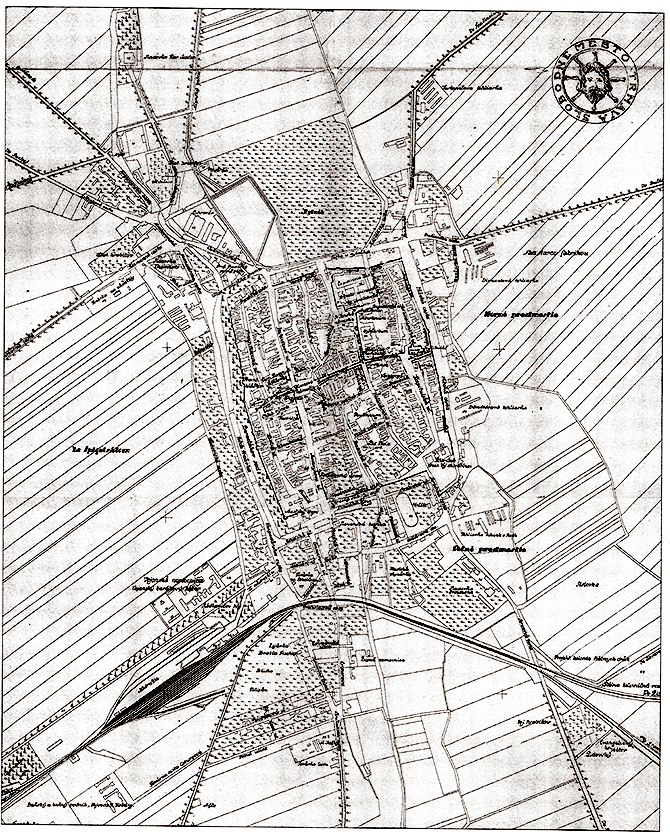 Vývoj územia na mapách :: Trnava Kopánka